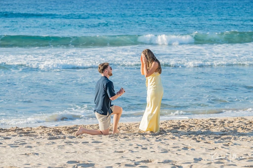 They've Got That Glow - Christian & Hannah's Maui Proposal Portrait