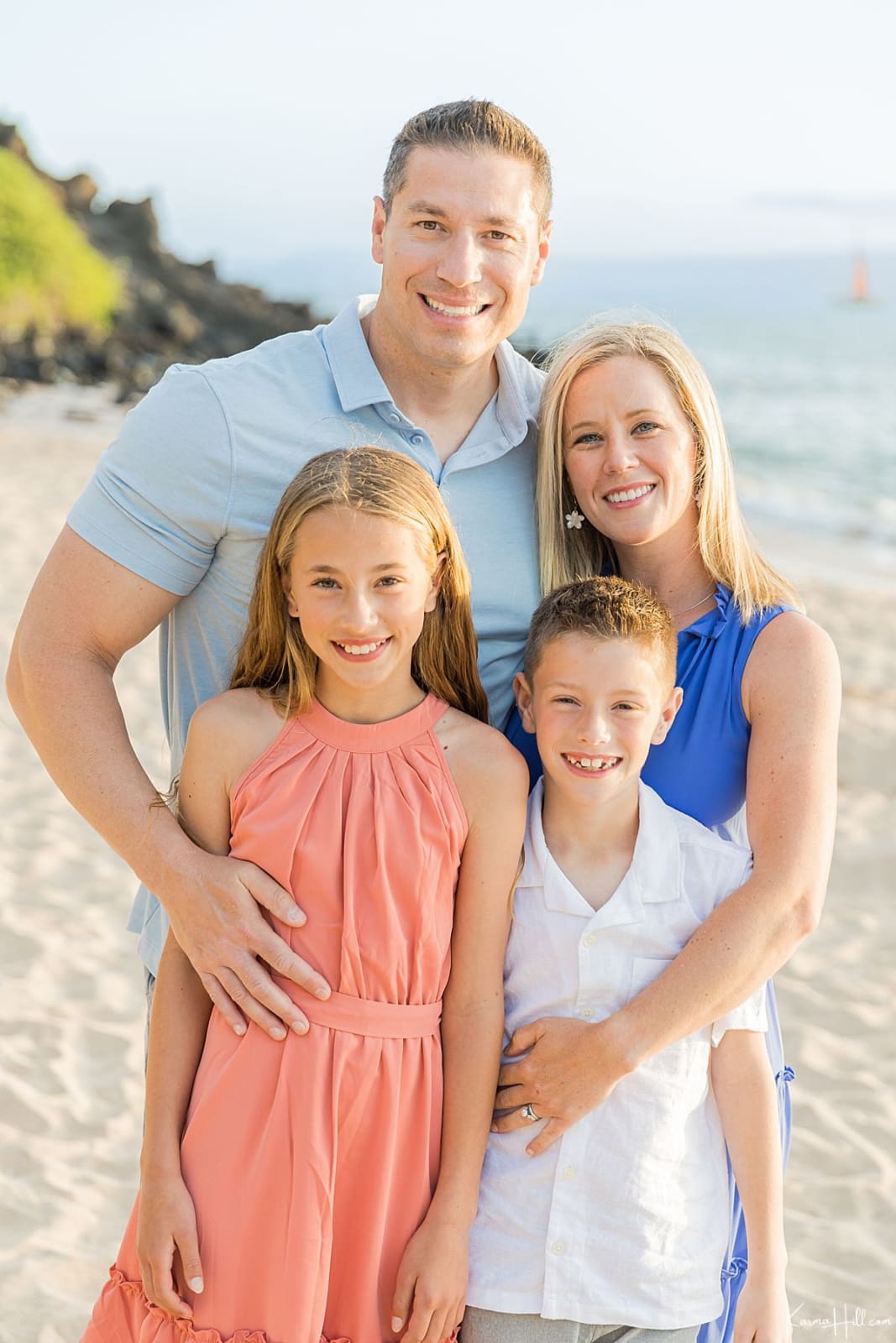 Returning Once Again - The Colombo's Maui Family Portrait
