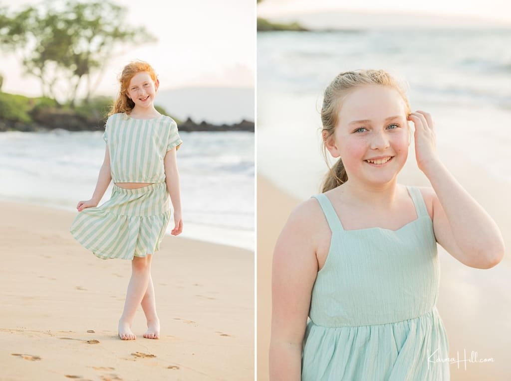 A Hawaiian Portrait Refresh - The Kinney's Maui Family Portrait