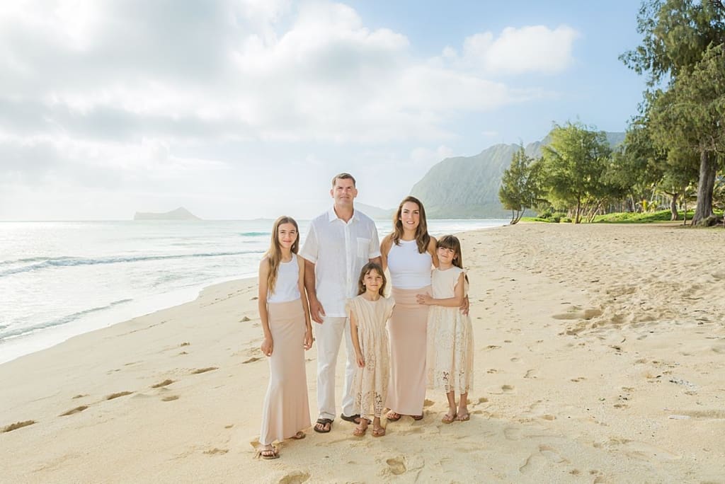 Local Love - The Liebenguth's Oahu Family Portrait