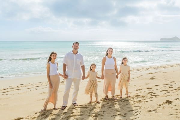Local Love - The Liebenguth's Oahu Family Portrait