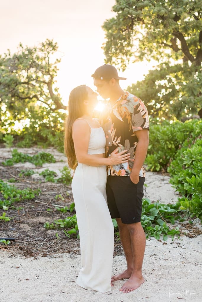 Local Love - Aria & Aika's Big Island Couples Portrait