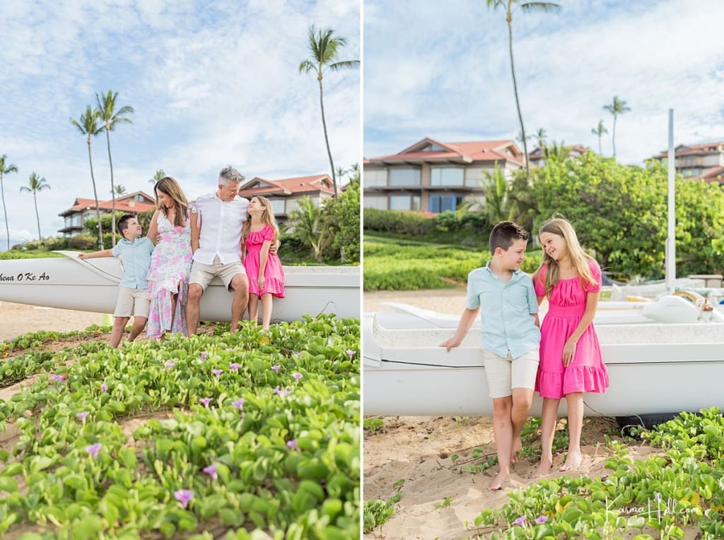 Frame Worthy Portraits - The Hebert's Maui Family Portrait