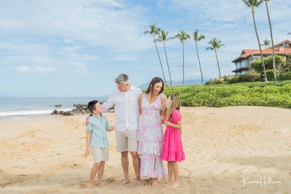 Frame Worthy Portraits - The Hebert's Maui Family Portrait