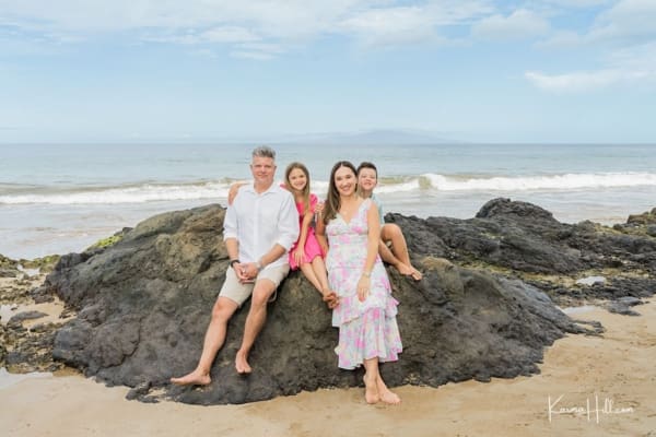 Frame Worthy Portraits - The Hebert's Maui Family Portrait