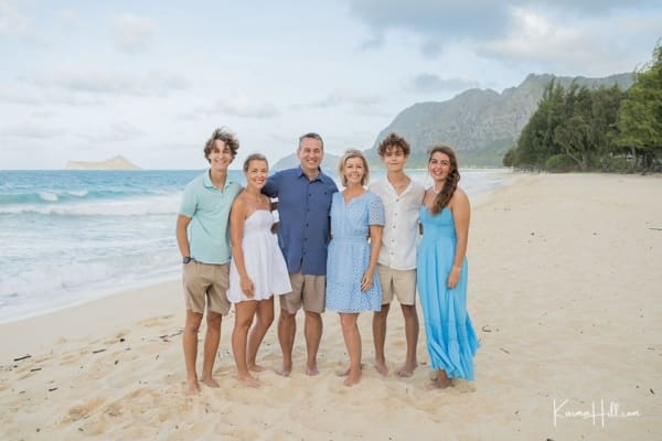 Cherishing This Time - The Bailey's Oahu Family Portrait