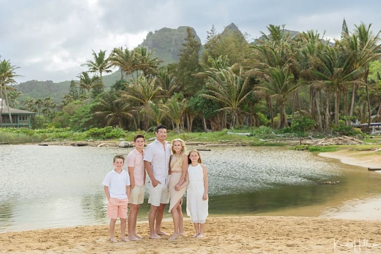 Good Times Together - The Berg's Kauai Family Portrait