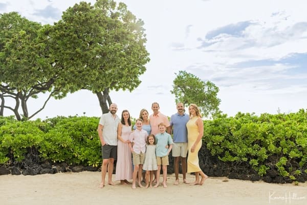 Haddad Family's Stunning Big Island Family Portraits