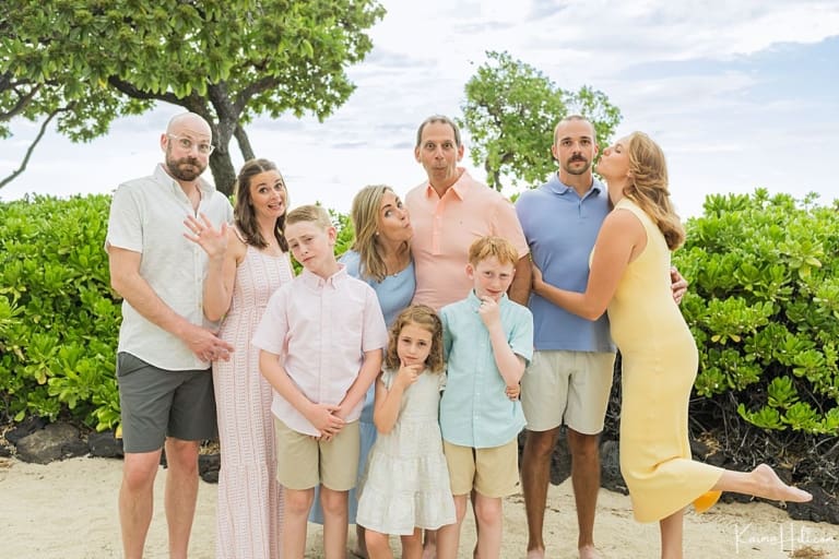 Haddad Family's Stunning Big Island Family Portraits