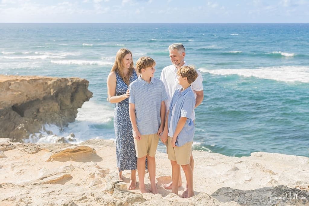 Summer Dreaming - The Booth's Kauai Family Portrait
