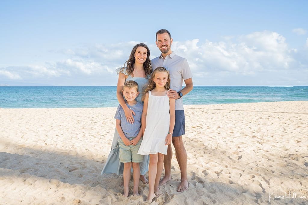 Hawaiian Adventures - The Olander's Maui Family Portrait