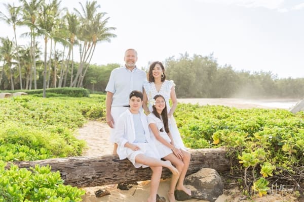First Time Adventure - The Thigpen's Kauai Family Portrait