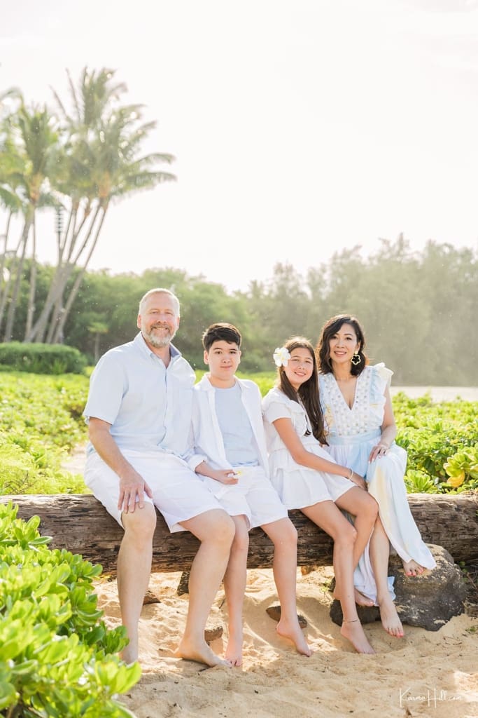 First Time Adventure - The Thigpen's Kauai Family Portrait