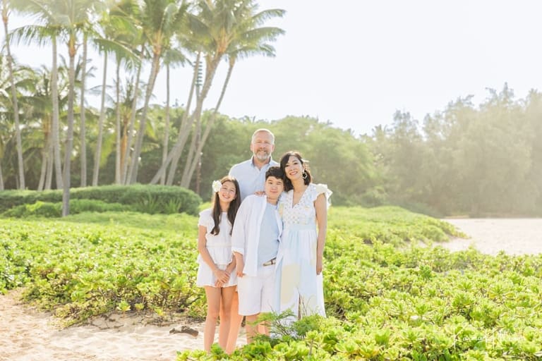 First Time Adventure - The Thigpen's Kauai Family Portrait