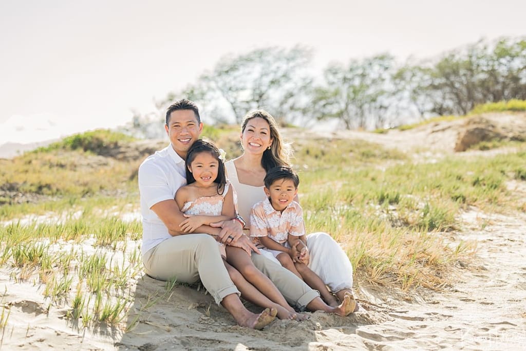 Joyful Moments - The Han's Maui Family Portrait