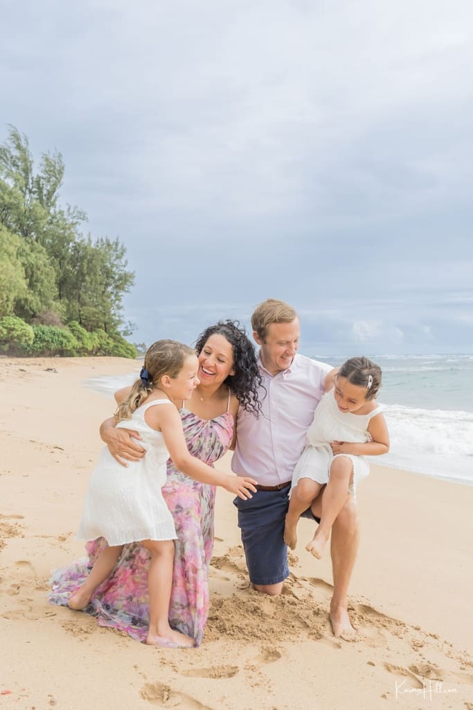 A Change Of Scenery - The Kerr's Kauai Family Portrait