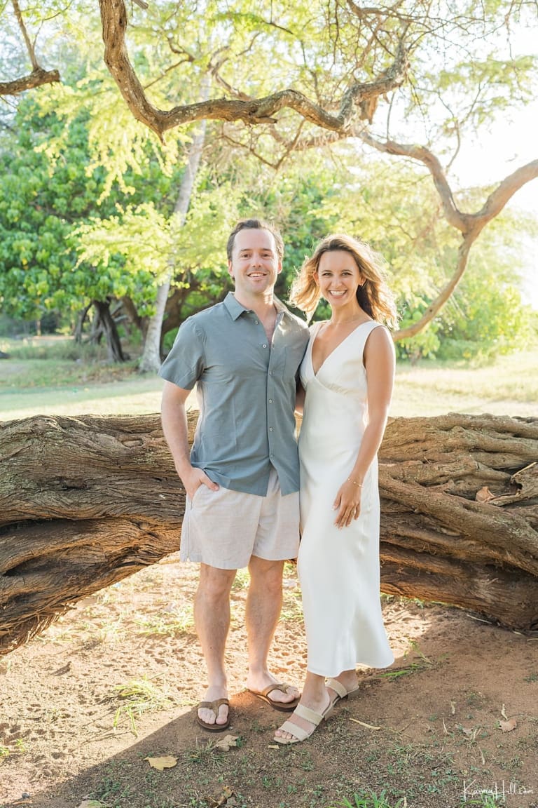 Laughing & Loving - Lauren & Morgan's Maui Engagement Portrait