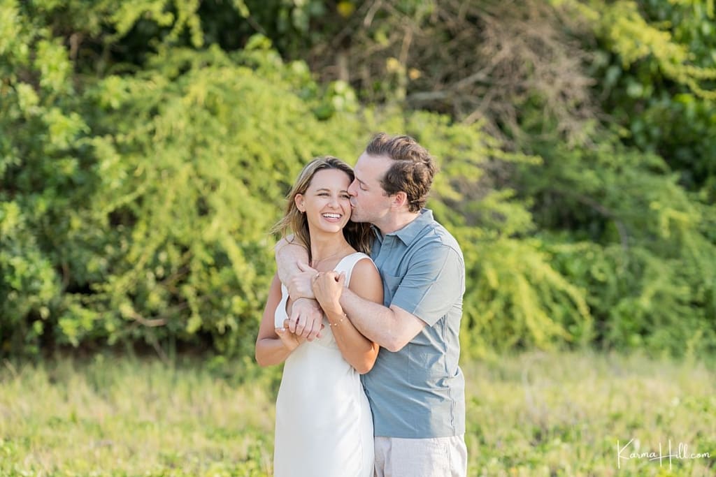 Laughing & Loving - Lauren & Morgan's Maui Engagement Portrait