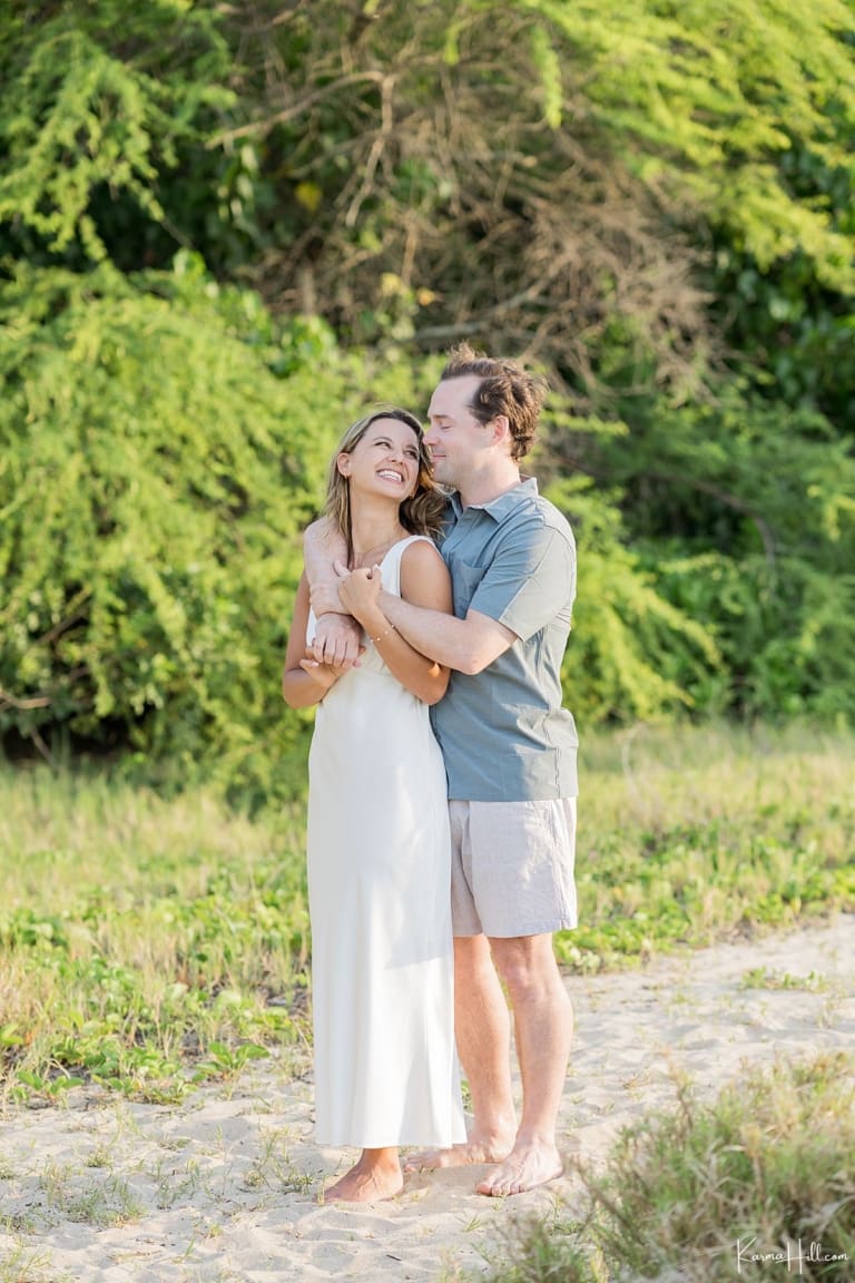 Laughing & Loving - Lauren & Morgan's Maui Engagement Portrait