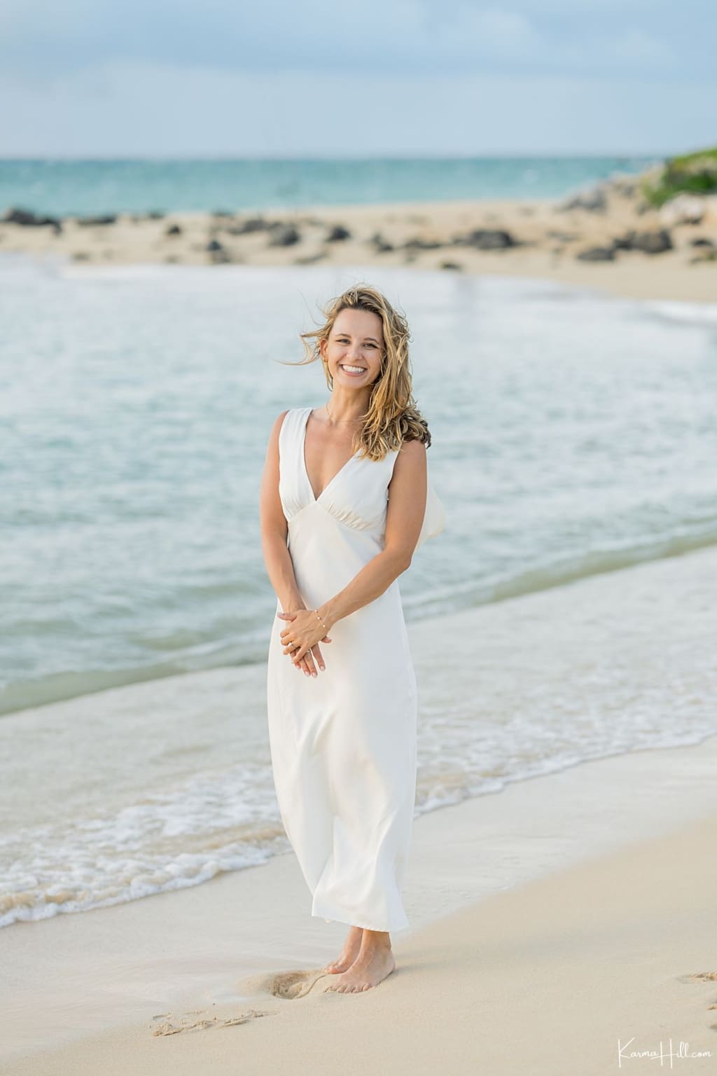 Laughing & Loving - Lauren & Morgan's Maui Engagement Portrait