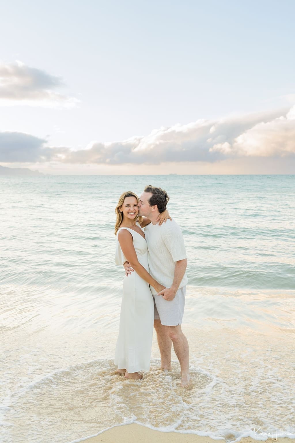 Laughing & Loving - Lauren & Morgan's Maui Engagement Portrait