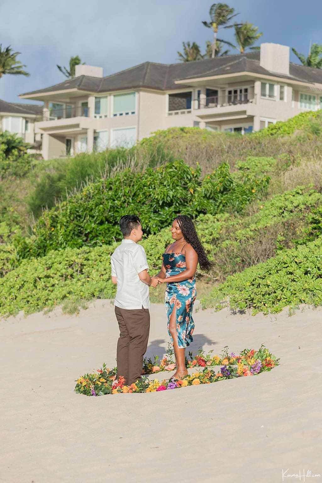 Happy News - Minqi & Chloe's Maui Proposal Photographer
