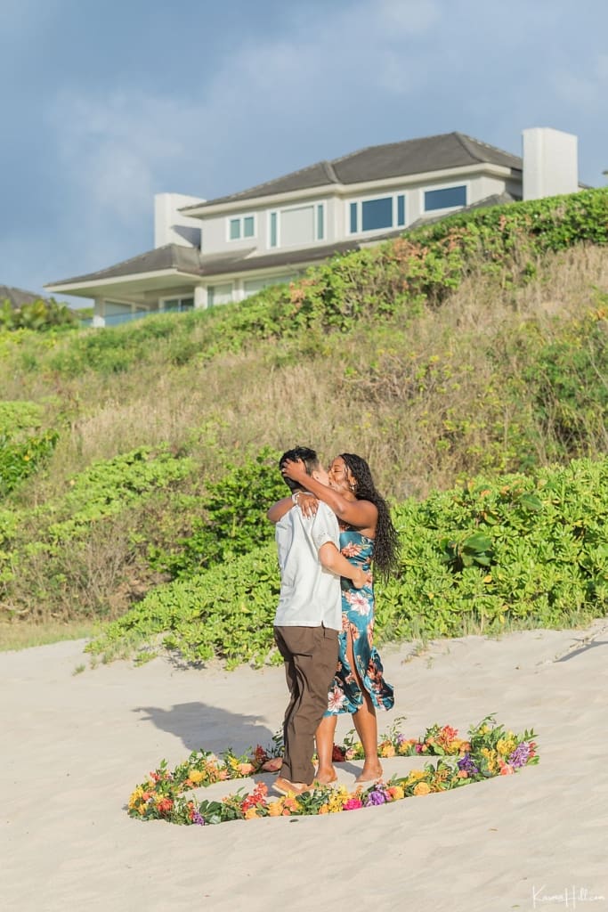 Happy News - Minqi & Chloe's Maui Proposal Photographer