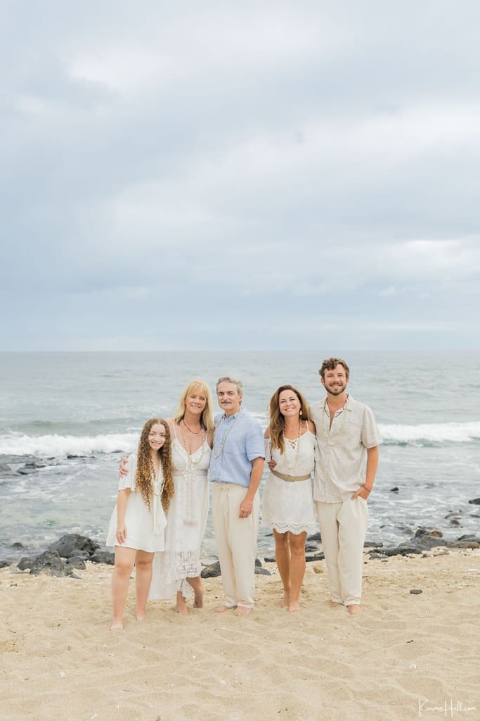 Golden Hour - The Thurston's Big Island Family Portrait