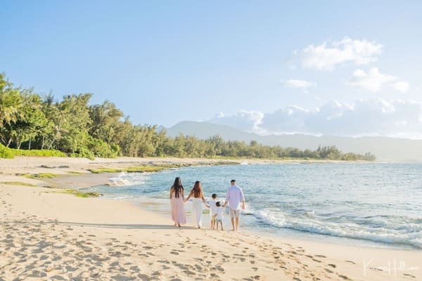 Returning Home - The Kaio's Oahu Family Portrait