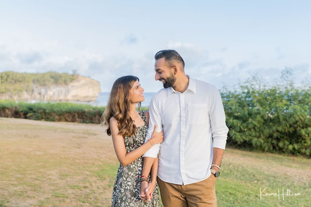 She's The One - Keyur & Nrupa's Kauai Proposal Portrait