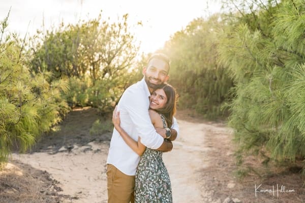 She's The One - Keyur & Nrupa's Kauai Proposal Portrait