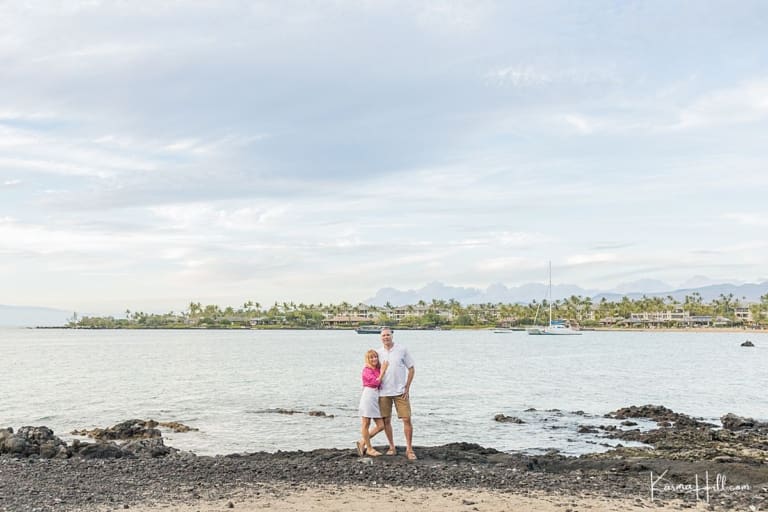 By My Side - Jessica & Chris' Big Island Couples Portrait
