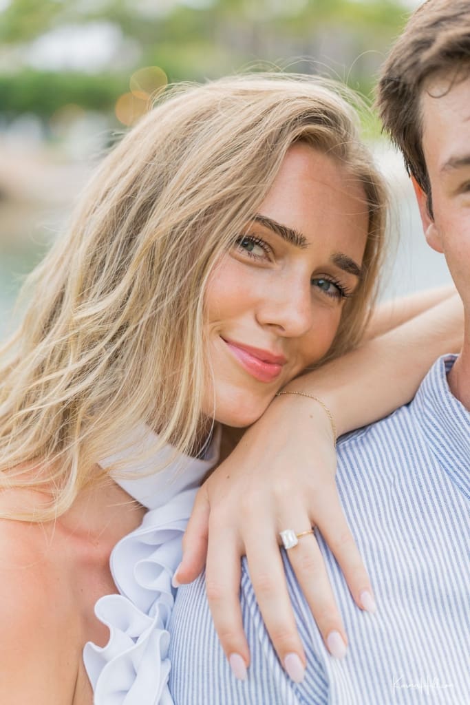 Yes To Forever - Joe & Katie's Big Island Proposal Portrait