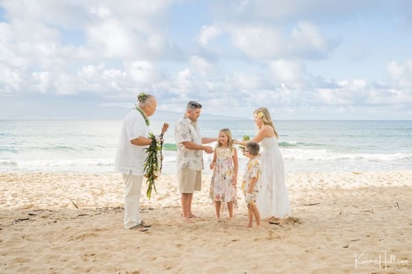 Special Vows - Heidi & Omied's Maui Family Portrait