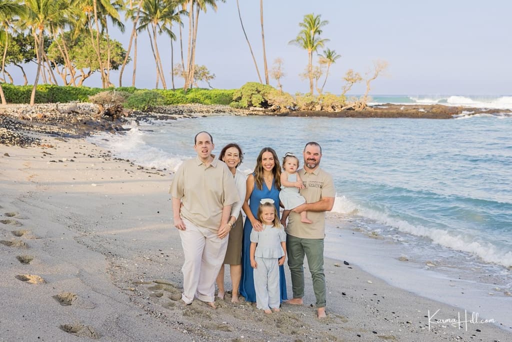 Returning Again - The Pruitt Cervisi's Big Island Family Portrait
