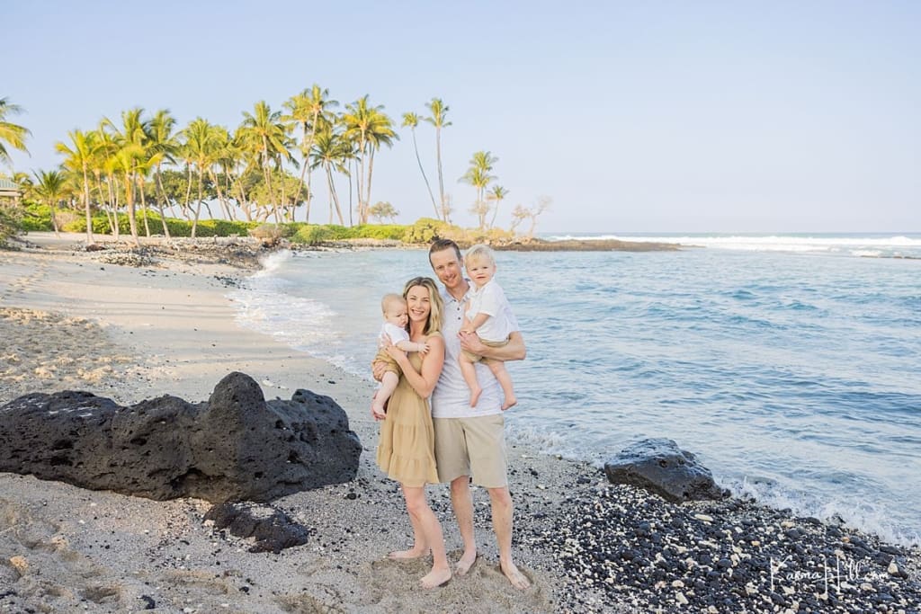 Returning Again - The Pruitt Cervisi's Big Island Family Portrait