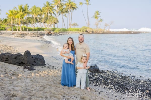 Returning Again - The Pruitt Cervisi's Big Island Family Portrait