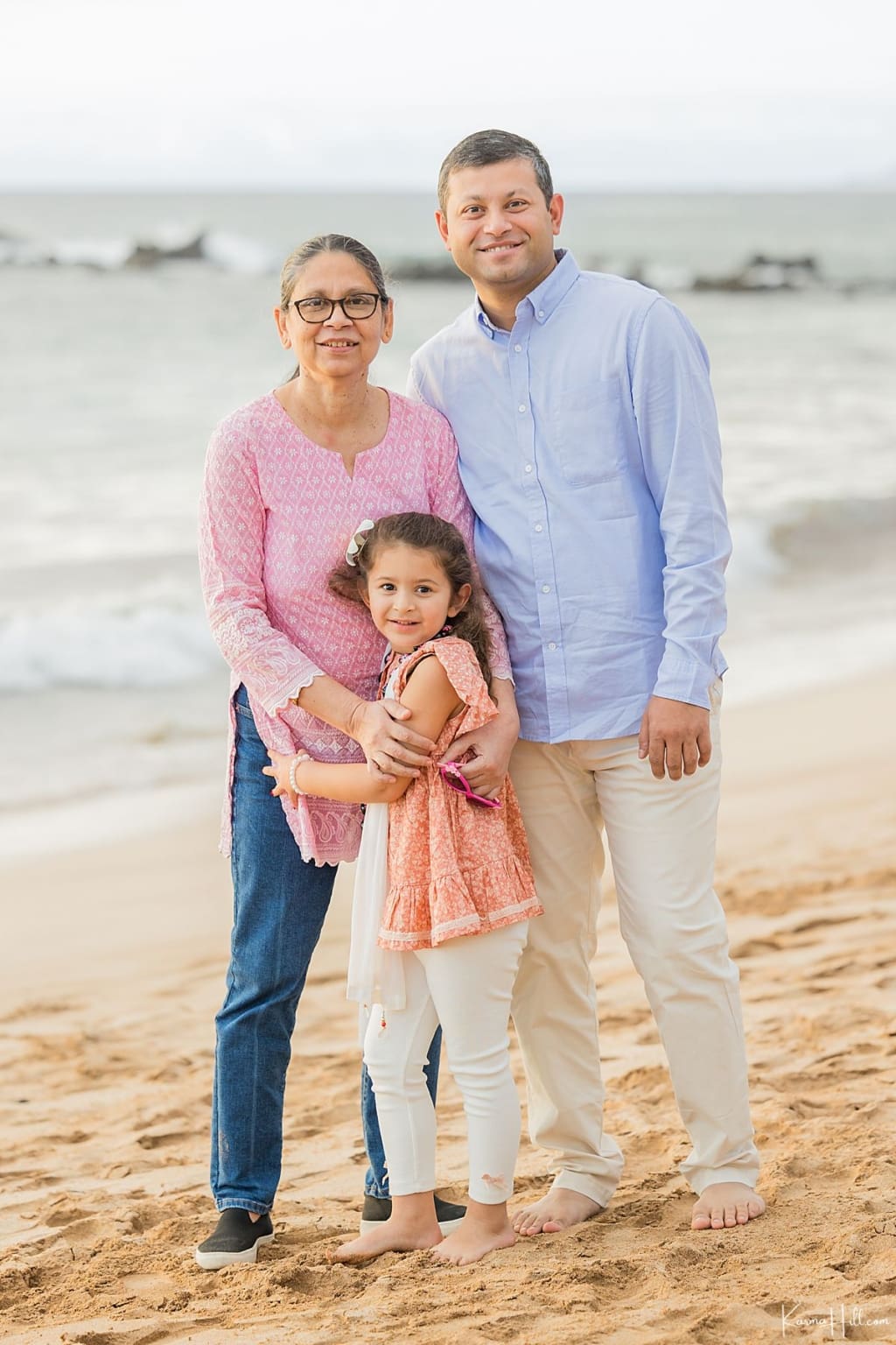 Sweet Times - The Saha's Maui Family Portrait