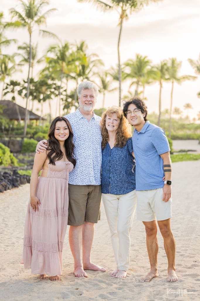 Loving This Time - The Schaefer's Big Island Family Portrait