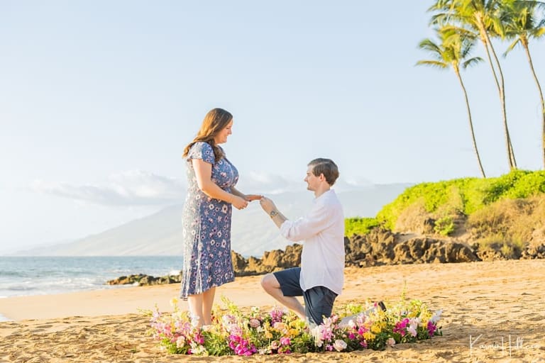 Just For Her - Trent & Miranda's Maui Proposal Portrait