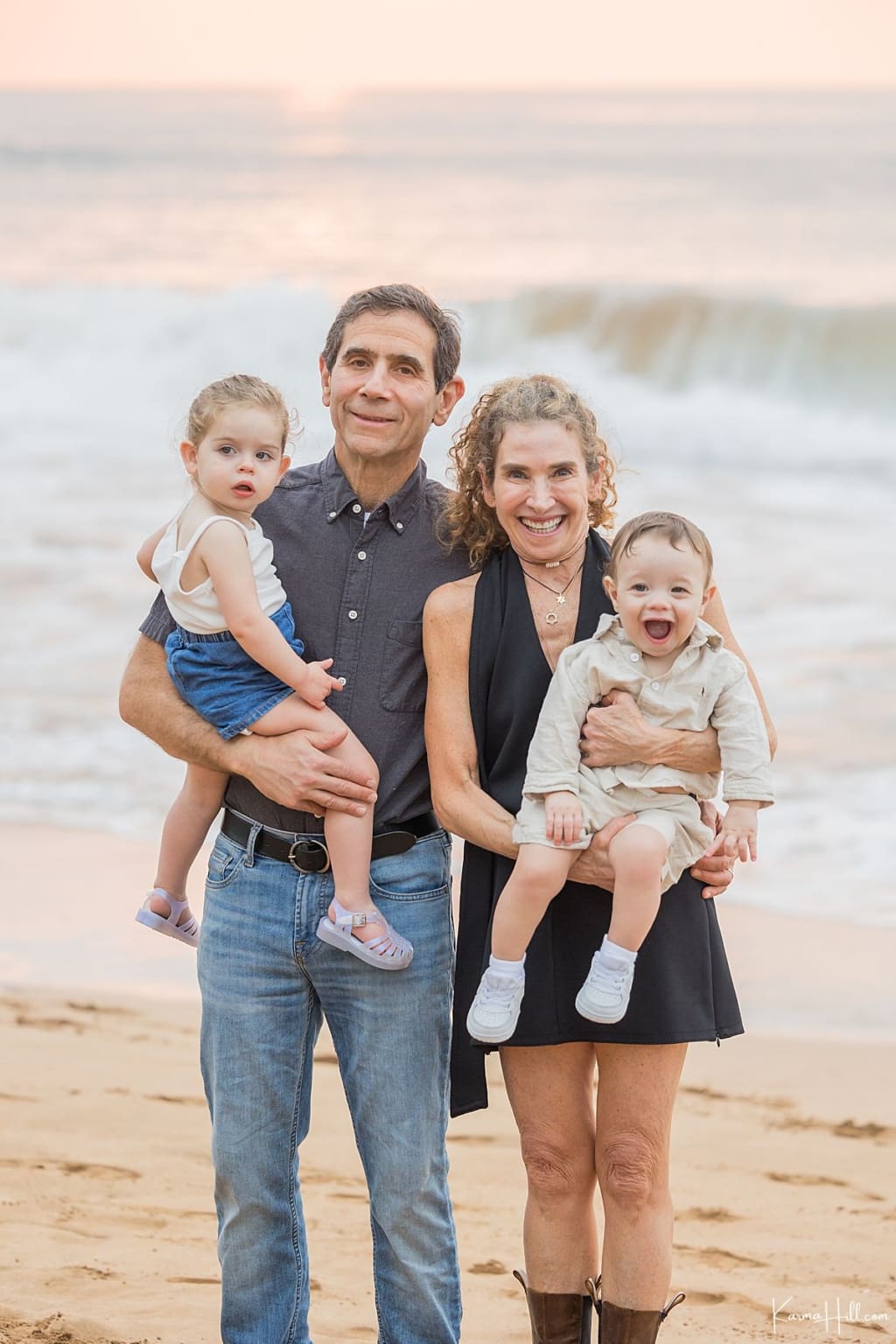 Ringing In The New Year - The Long's Maui Family Portrait