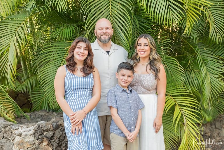 How We've Changed - The Ramirez's Maui Family Portrait