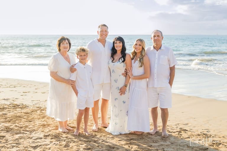 A Tropical Reunion- The Rudometkin's Maui Family Portrait