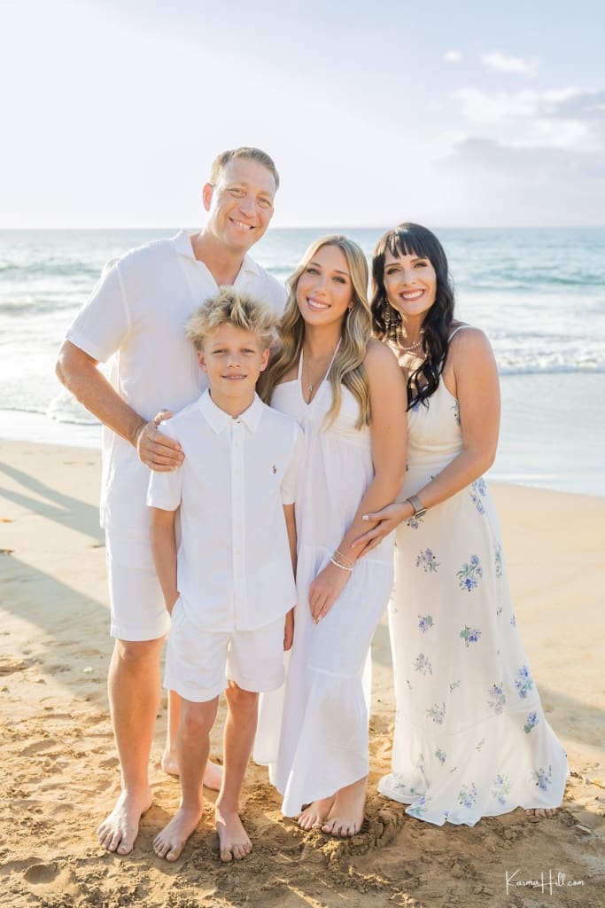 A Tropical Reunion- The Rudometkin's Maui Family Portrait