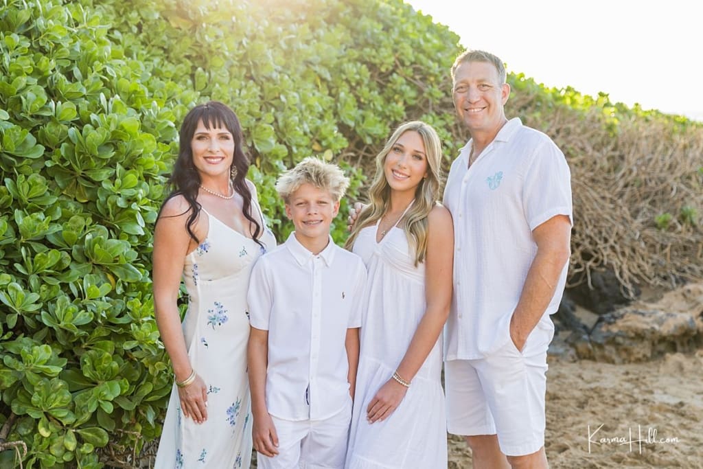 A Tropical Reunion- The Rudometkin's Maui Family Portrait