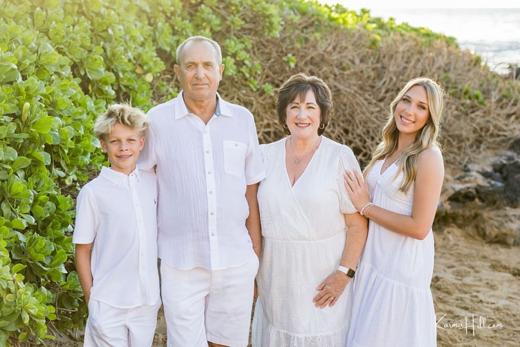 A Tropical Reunion- The Rudometkin's Maui Family Portrait