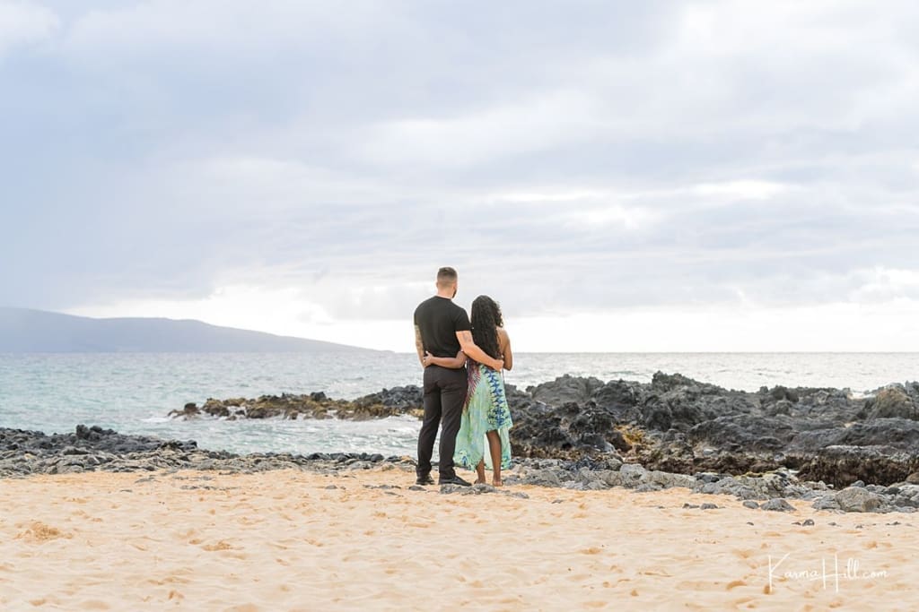 Maui Bling Dreams - Dan & Bianca's Maui Proposal Portrait