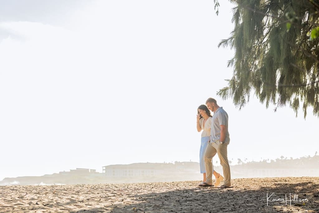 A Lifetime In The Making - John & Megan's Kauai Proposal Portrait