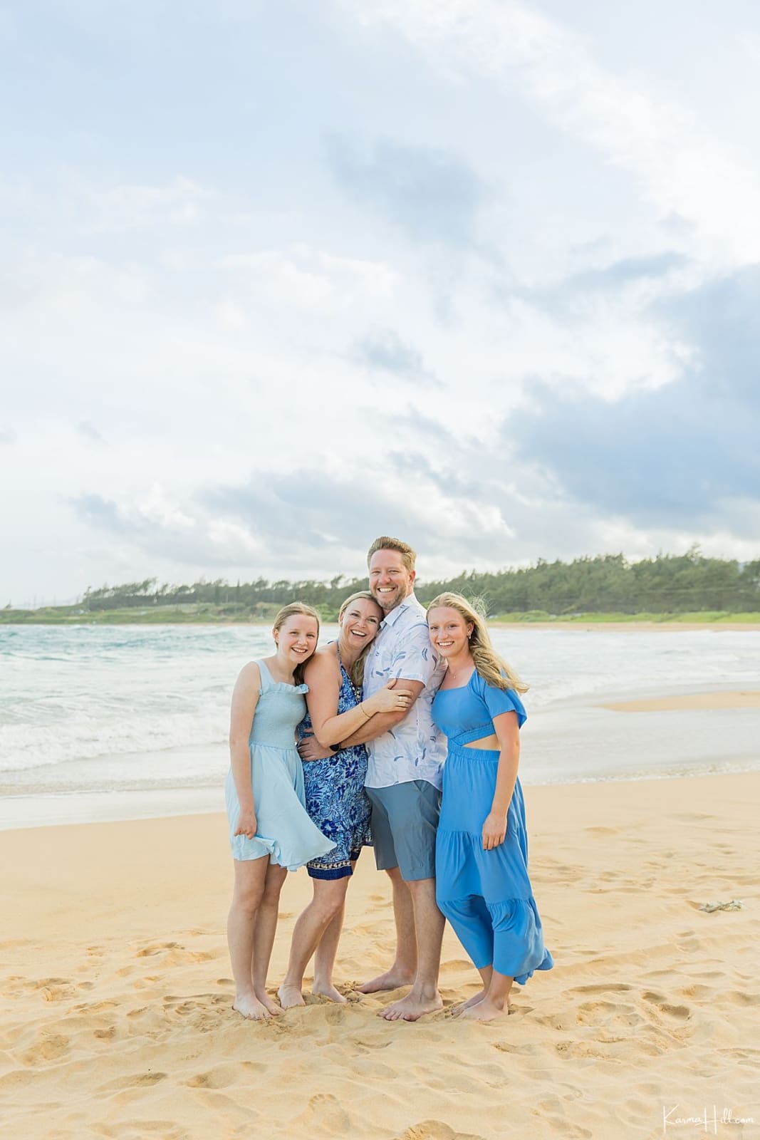 Luttermoser Family Portraits In Kauai: Magic at Kealia Beach