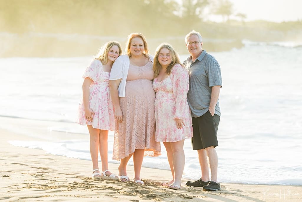 Smith Family Photos in Maui: Heartfelt Beach Moments